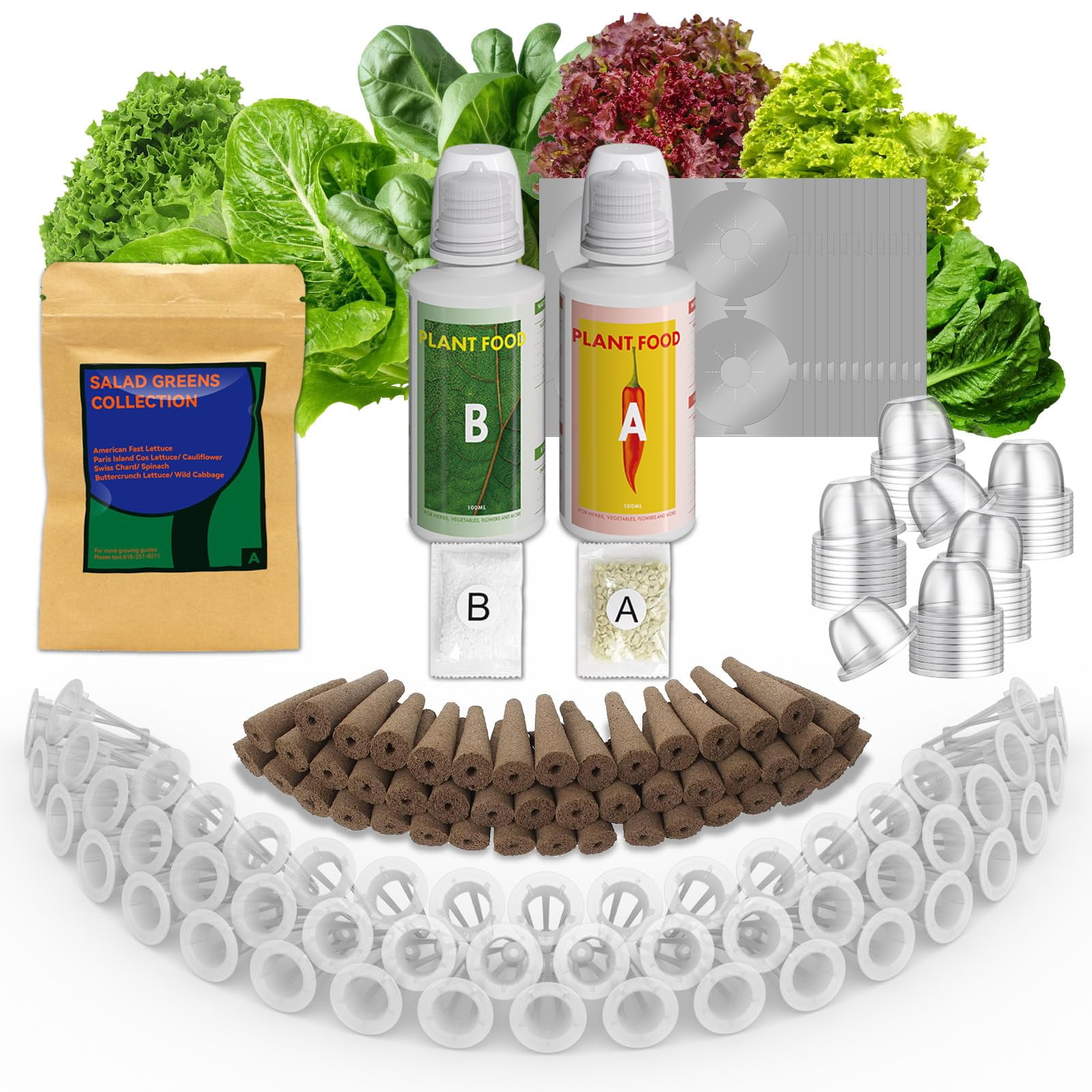 inbloom Salad Green Seed Pod Kit ZLK1 for AeroGarden, GARDENCUBE, MUFGA ...