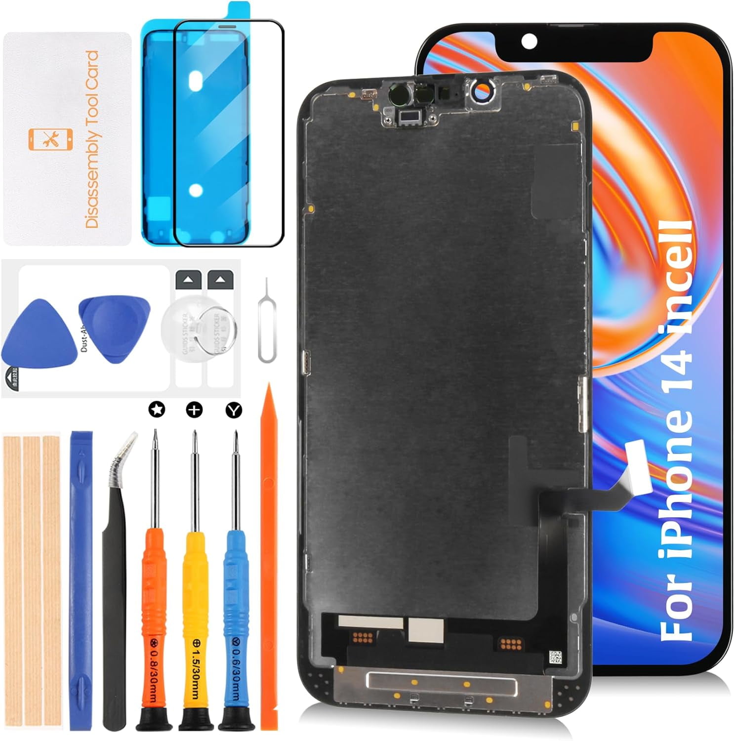 incell for iPhone 14 LCD Screen Replacement 【Sensor Cable + Similar ...