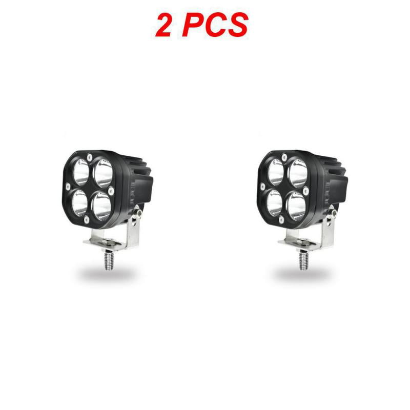 inch Mini led work light Square Car Yellow White Spotlight 12V 24V off ...