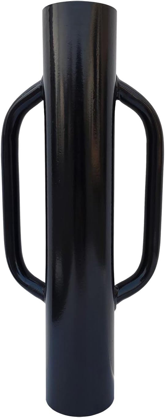 inch Portable Post Driver with Handle, 8LB Black Iron T Post Digger ...