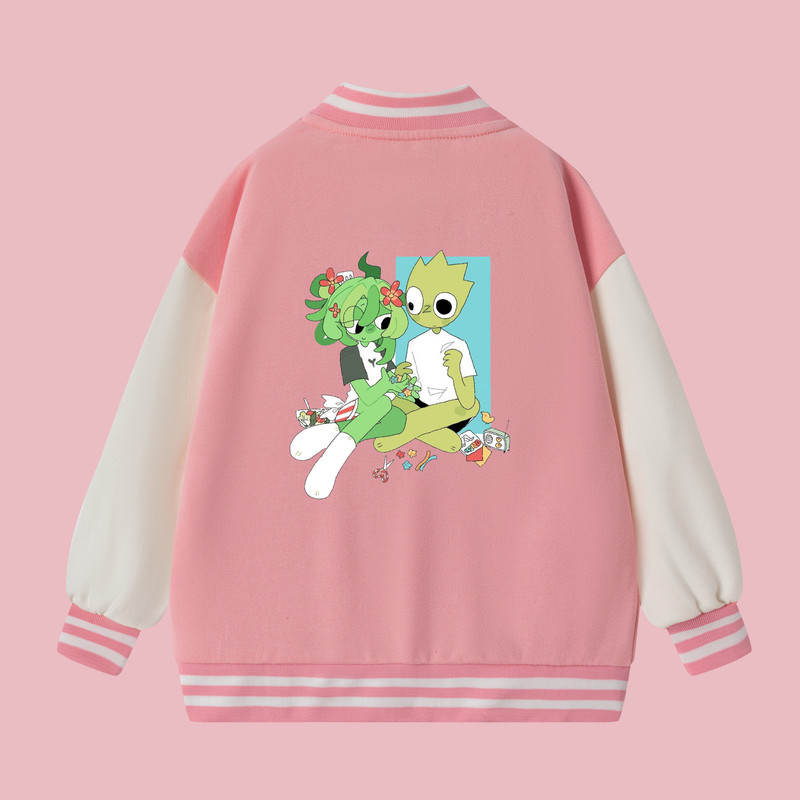 incredibox sprunki Kids Baseball Jackets Boys and Girls Varsity Coat ...