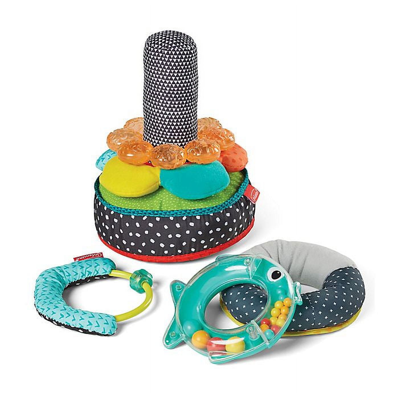infantino infantino textures & sounds activity stacker, multi - Walmart.com