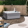 inflatable hot tub, portable hot tub, outdoor home spa, jacuzzi ...