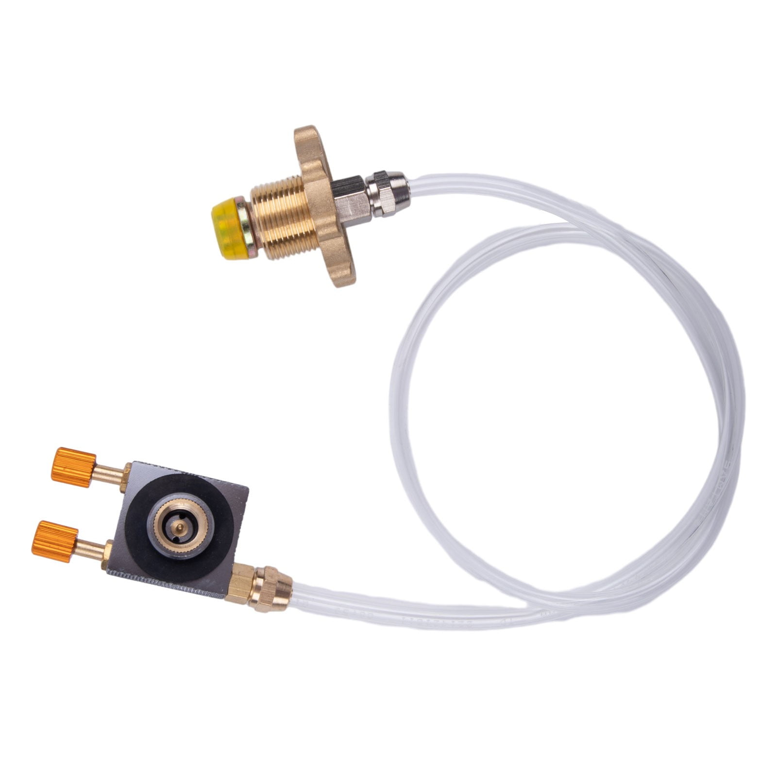 ing Gas Stove Adapter Propane Bottle Refill Hose Adapter Gas Canister ...