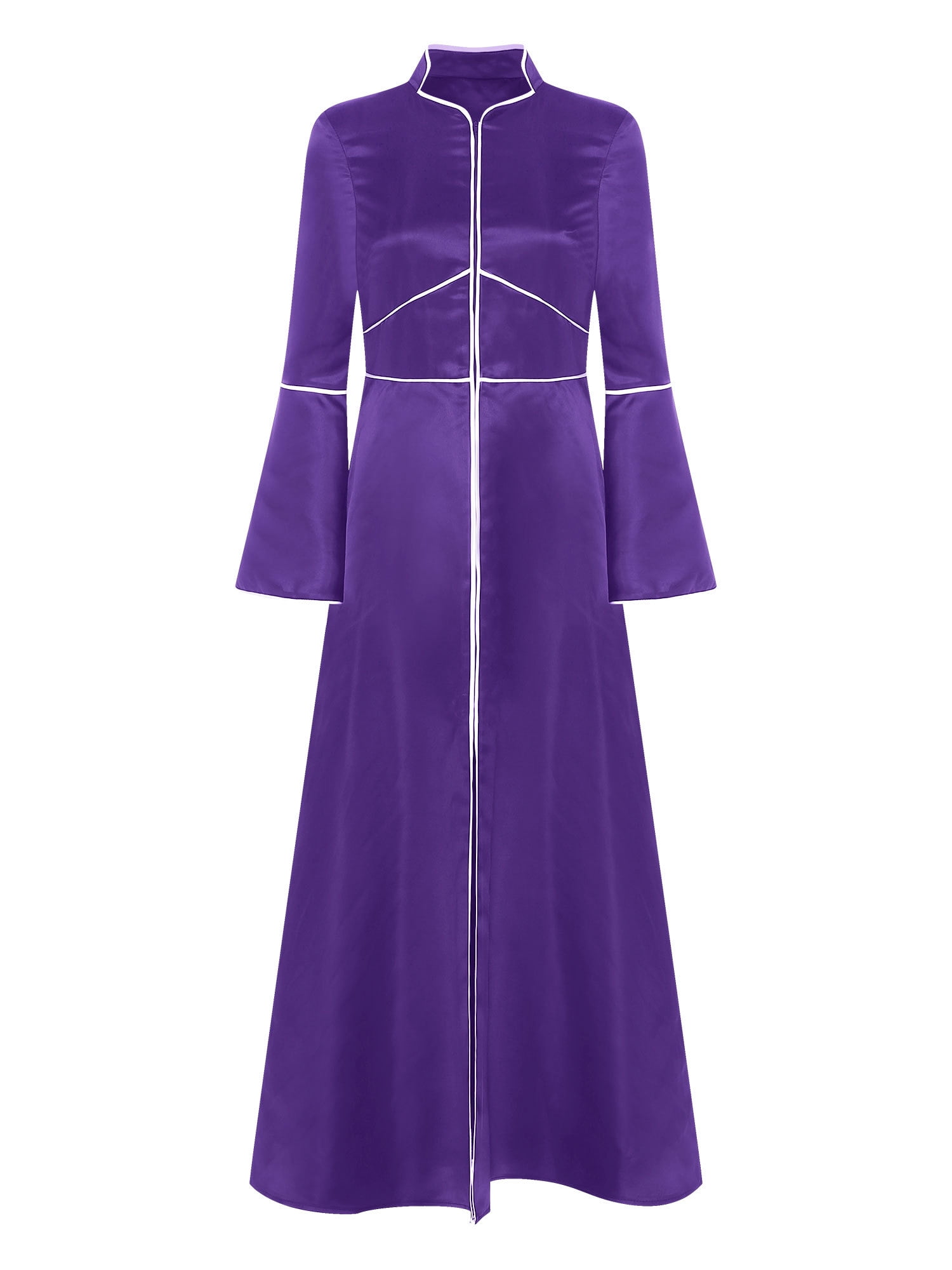 inhzoy Clergy Robe For Women Loose Fit Church Pastor Maxi Dress ...