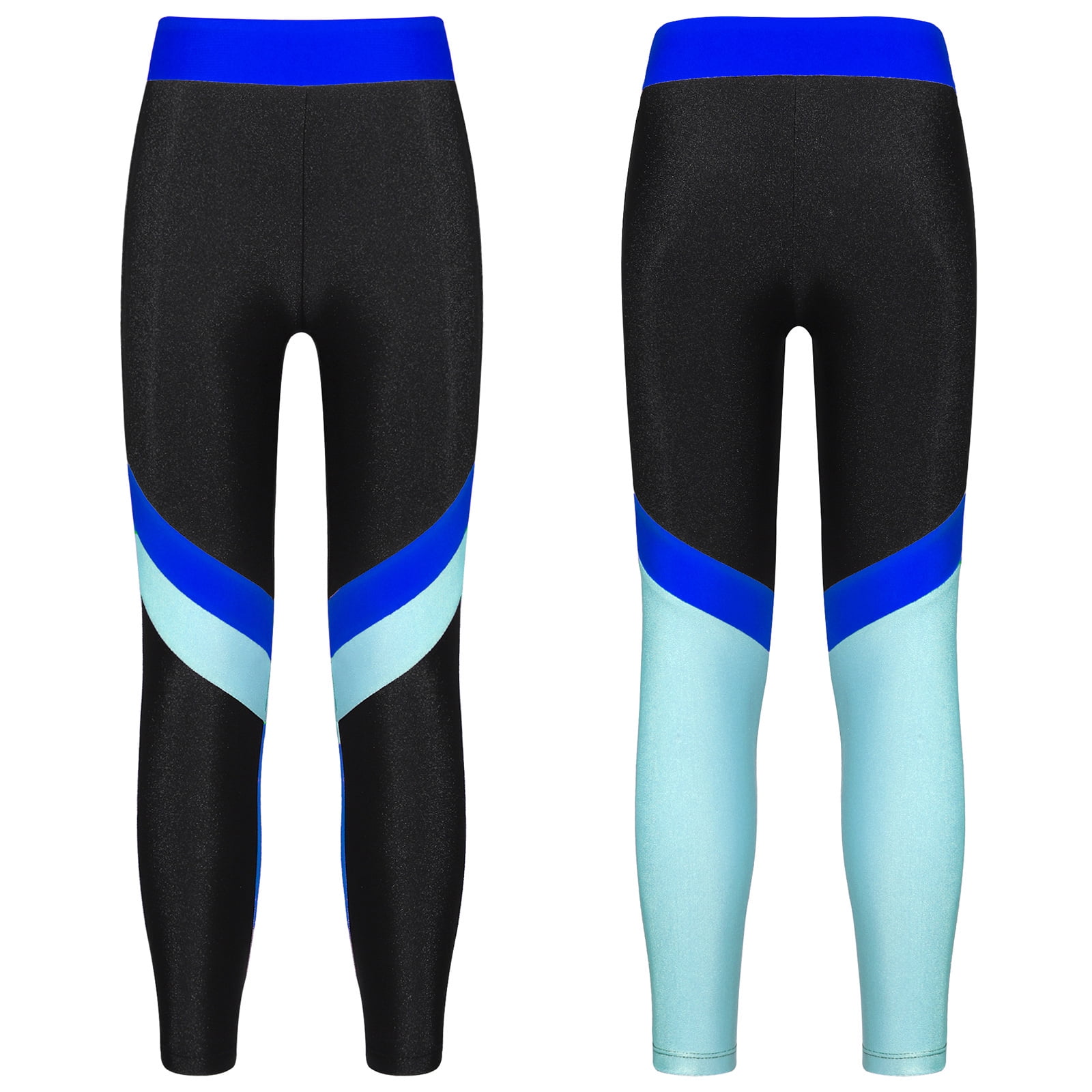 Inhzoy Girls Stretch Tight Leggings Yoga Pants Gymnastics Dance Pants