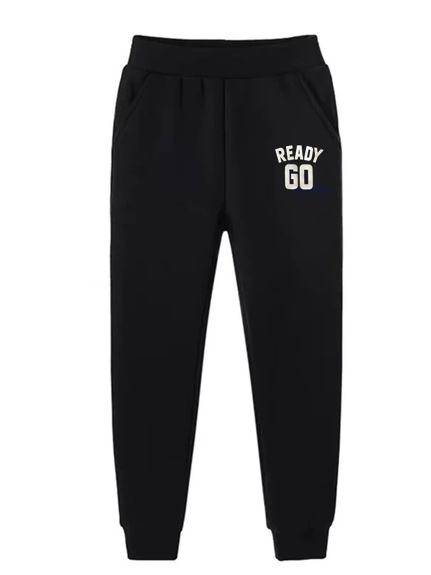 inhzoy Kids Boys Active Athletic Jogger Pants Workout Sports Sweatpants ...