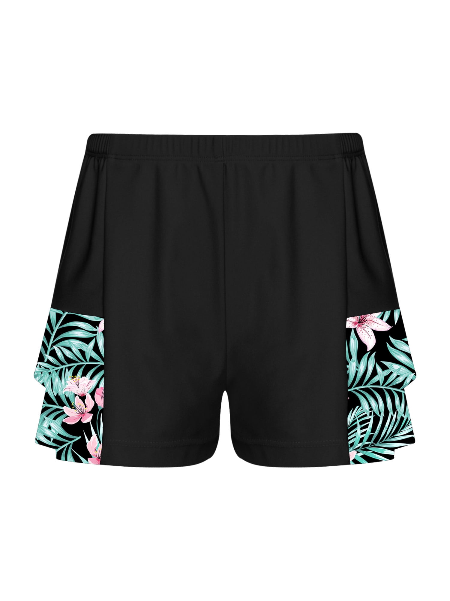 inhzoy Kids Girls Swim Shorts Bottoms Swimwear Beach Swim Trunks,Sizes ...