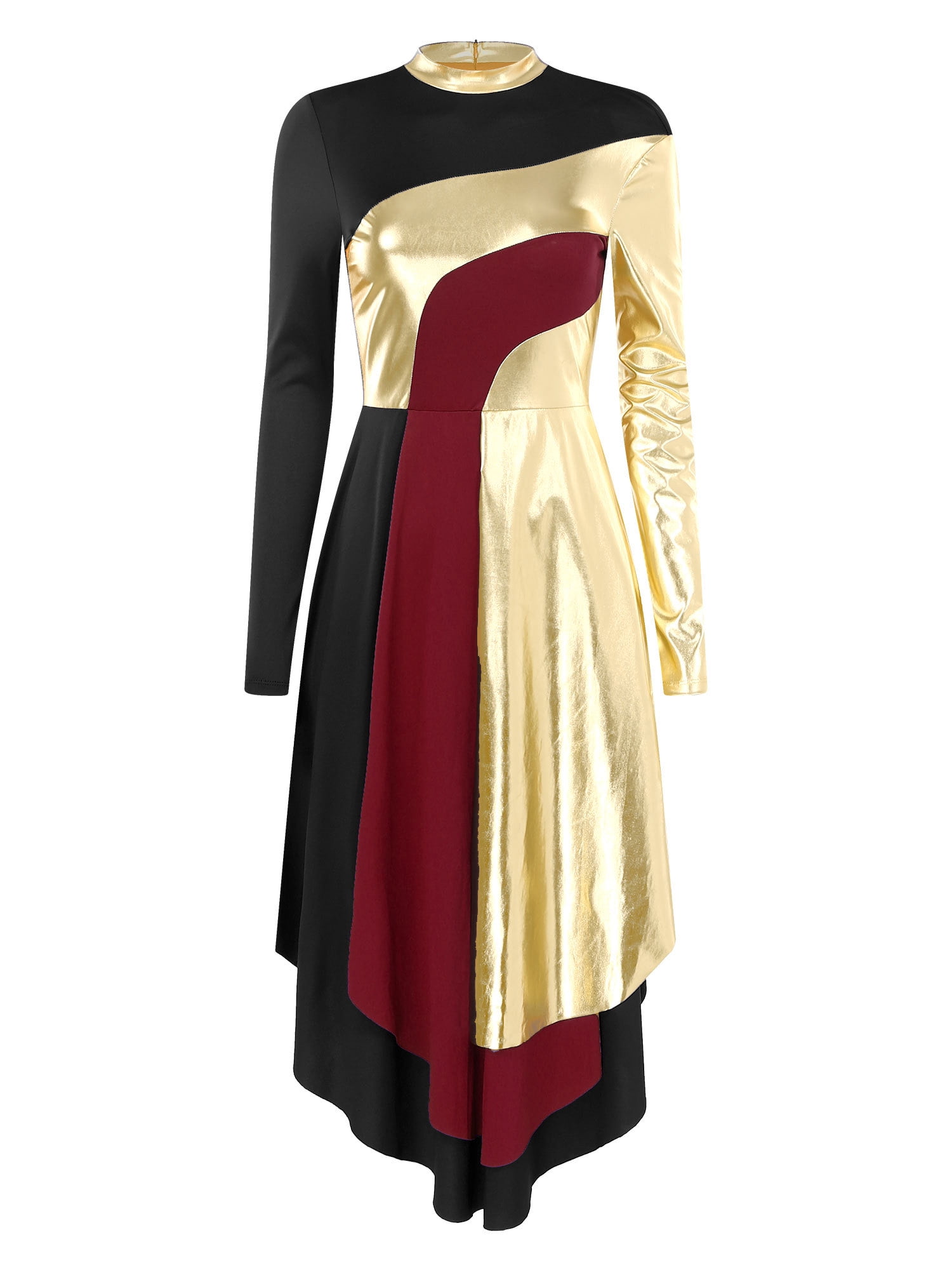 inhzoy Women's Contemporary Praise Dance Dress Loose Fit Liturgical ...