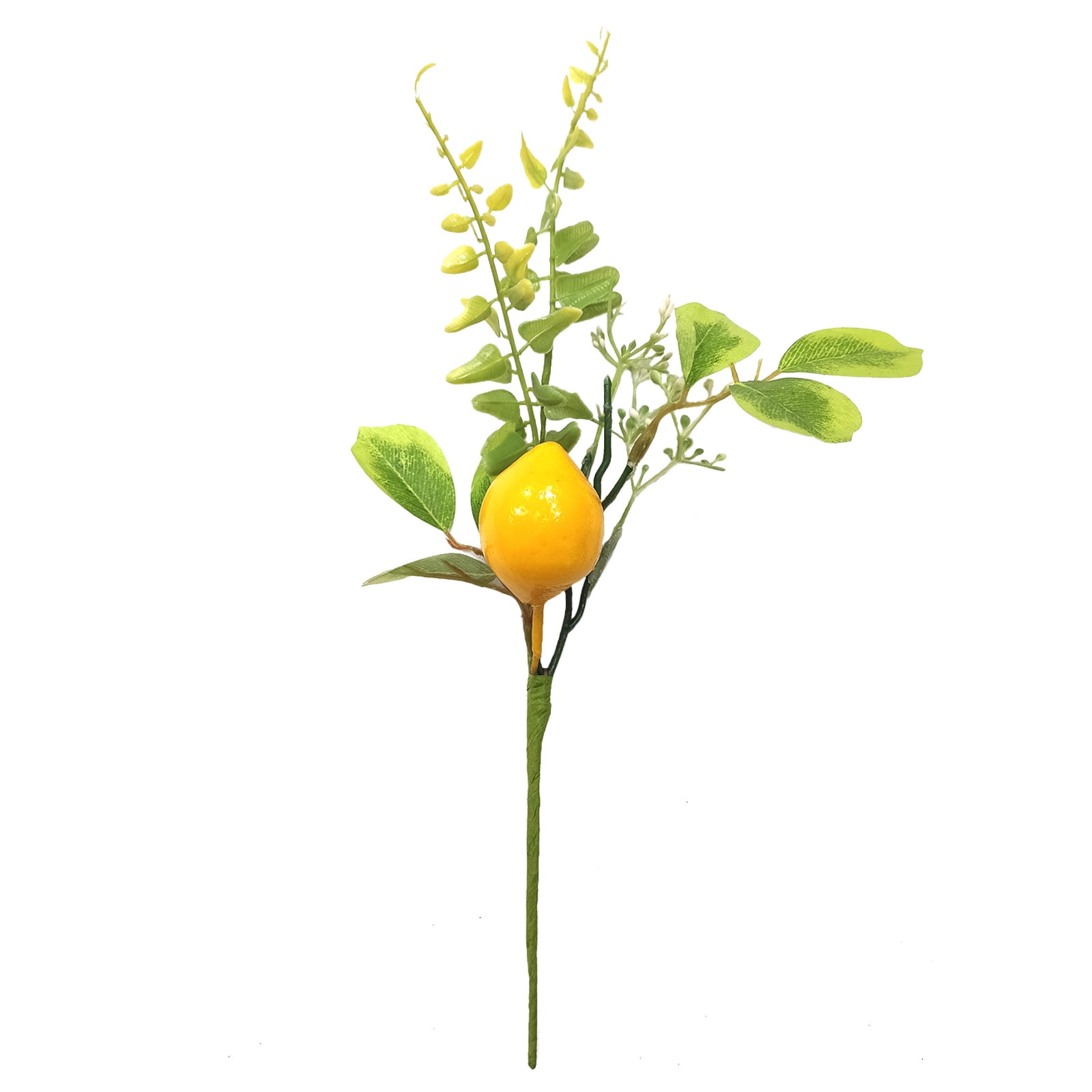 inimum order) Lemon cuttings 43cm three-headed lemon foam/plastic/wire ...