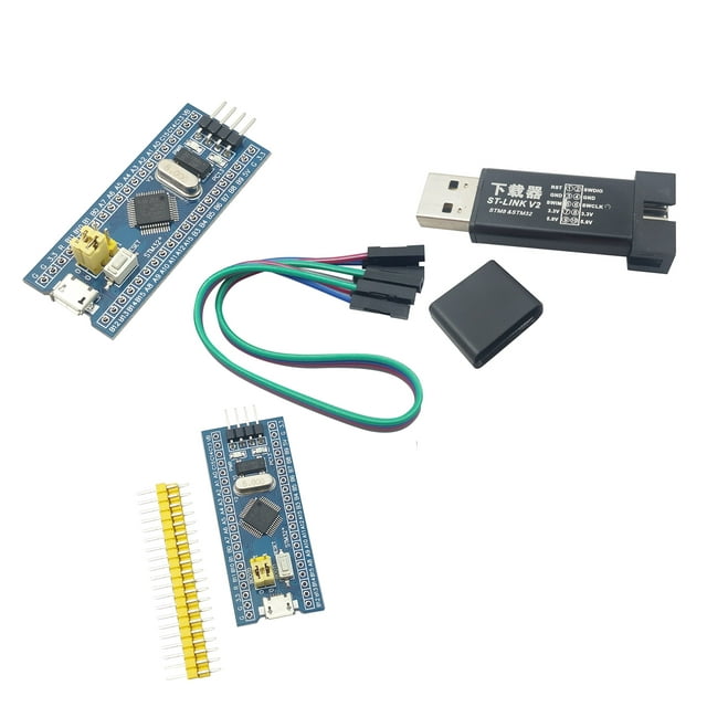 [initeq] STM32 ARM STM32F103C8T6 KEF16 Blue Pill Minimum System Development Board with ST-Link ...