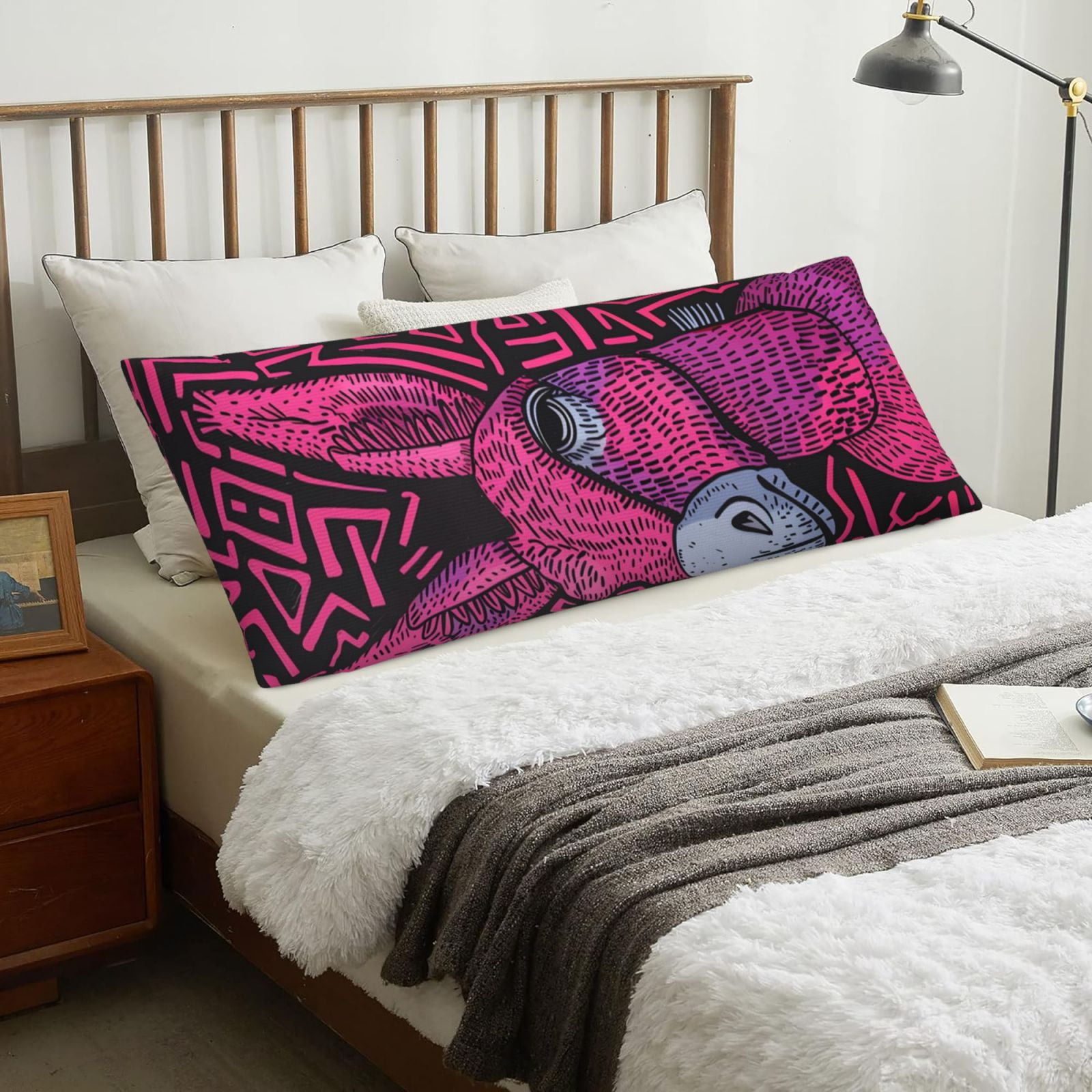 ink Donkey Pop Art Body Pillow Cover, Printing Cooling Body Pillow ...