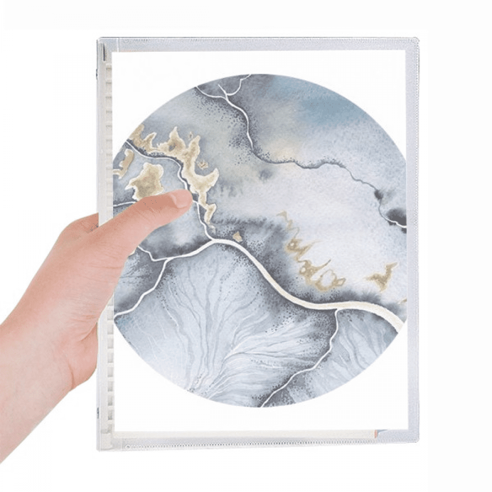 ink watercolor shading notebook loose diary refillable journal statiry ...