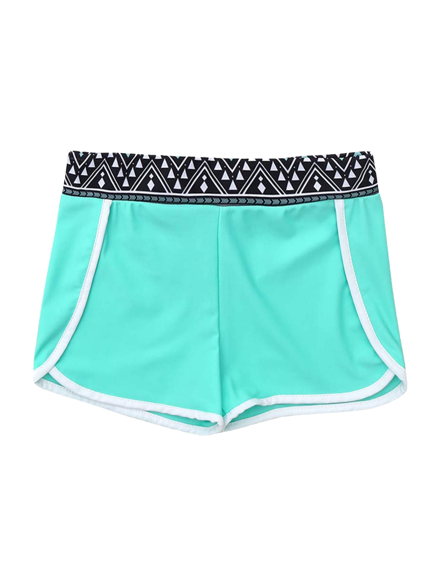 inlzdz Kids Girls Swim Shorts Swimwear Tankini Bottoms Beach Sports ...