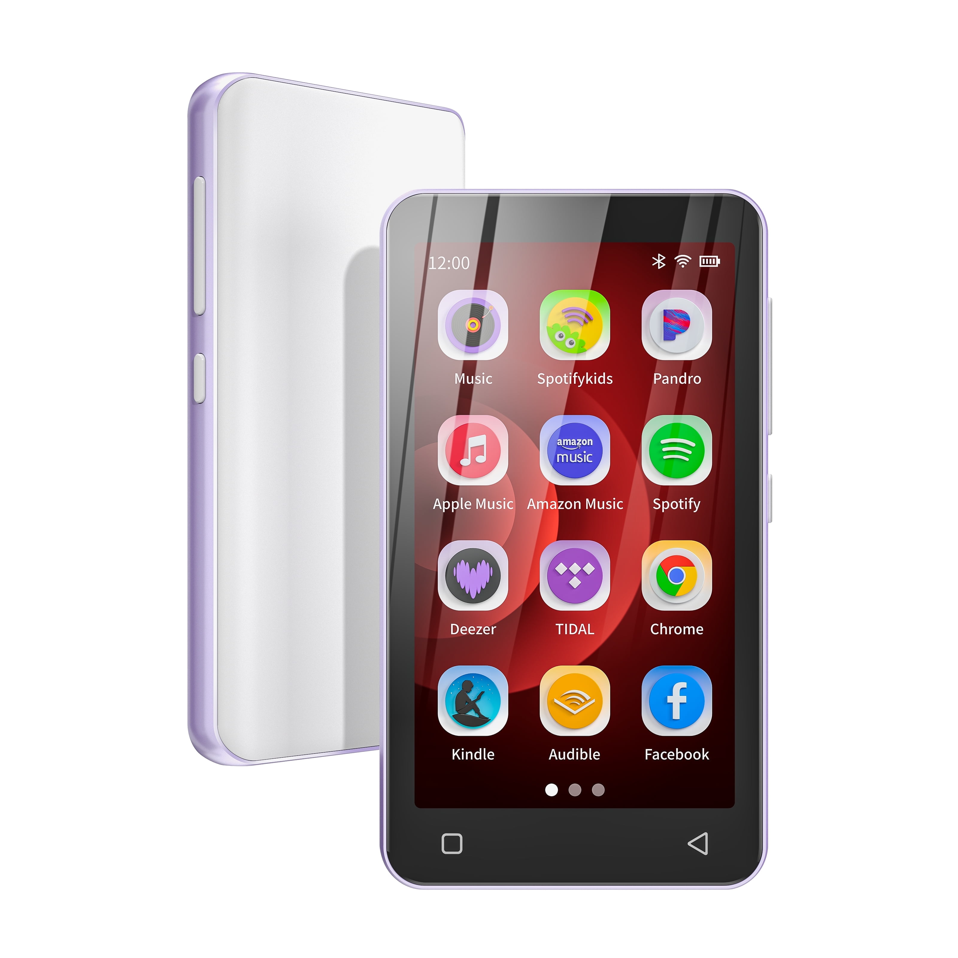 innioasis 80GB Kids MP3 Player with Bluetooth and WiFi, Preinstalled ...