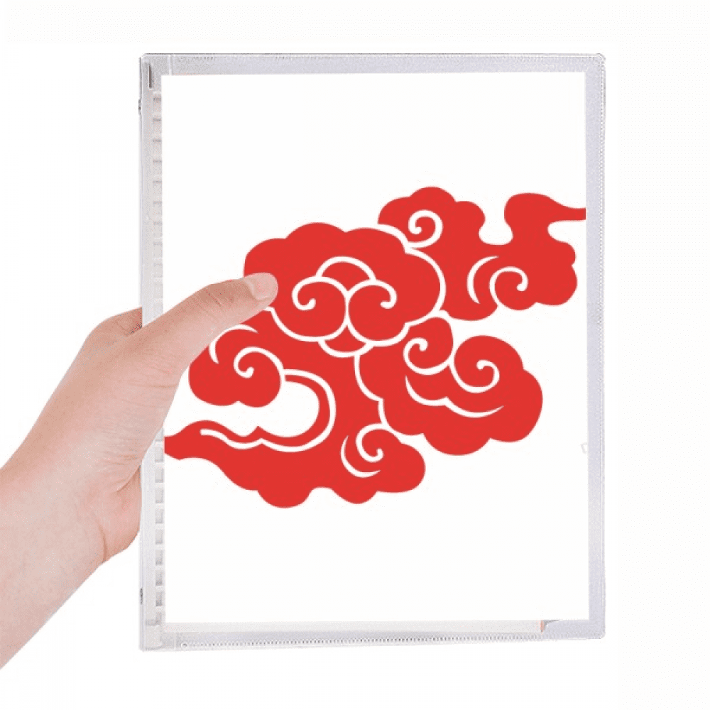 innovative clouds notebook loose diary refillable journal statiry ...