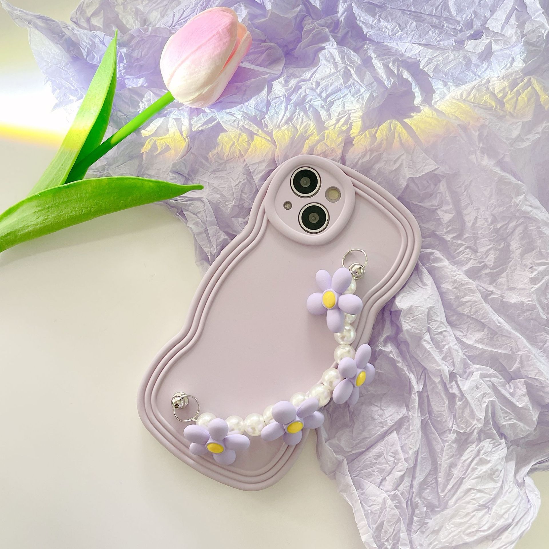 ins Style Flower Bracelet for 14/13Pro max 12 Phone Case 11 xs/xr ...