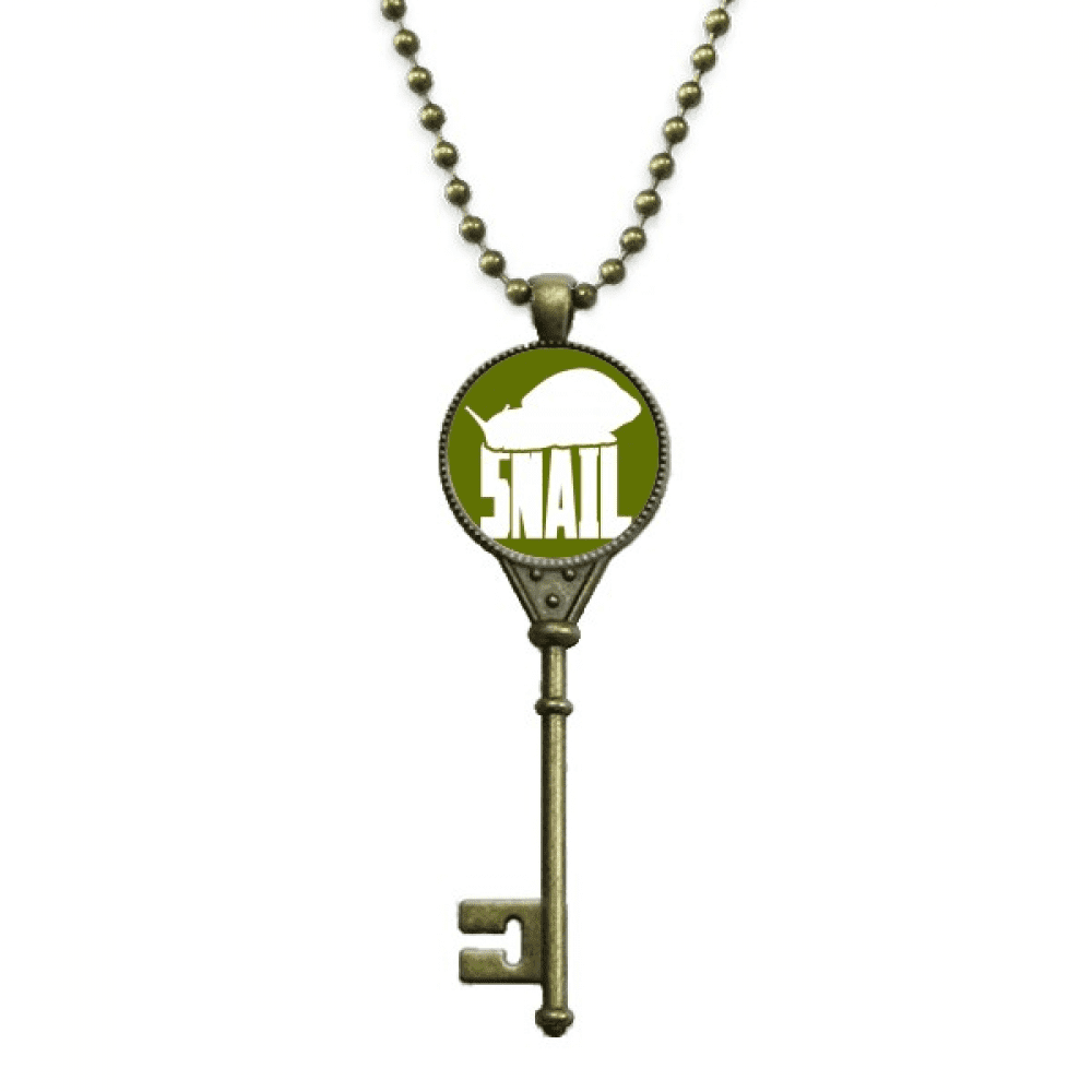 insect harm fear animal snails key necklace pendant tray embellished ...