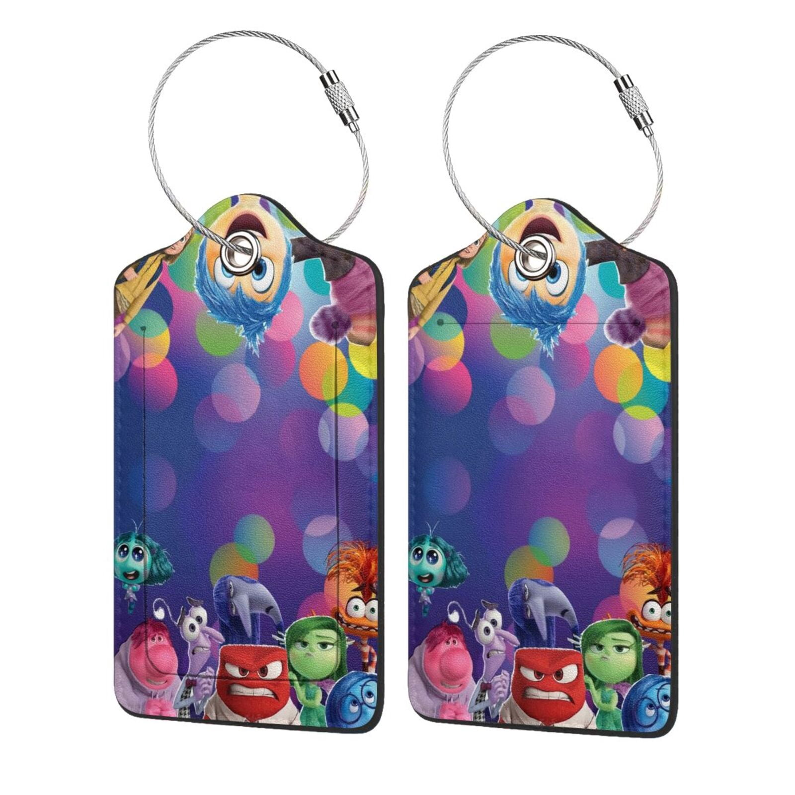 inside out 2 toys Luggage Tags for Suitcases Travel ID Identification ...