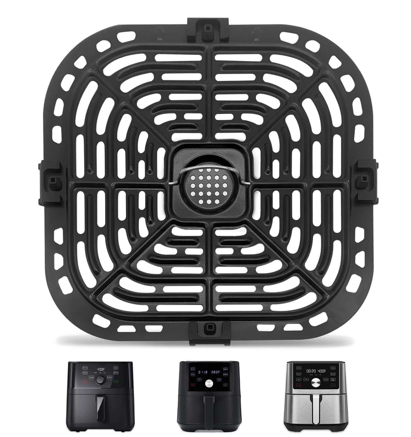 GCQ Instant Vortex Plus Air Fryer Accessories, Nonstick Grill Tray, 6 ...