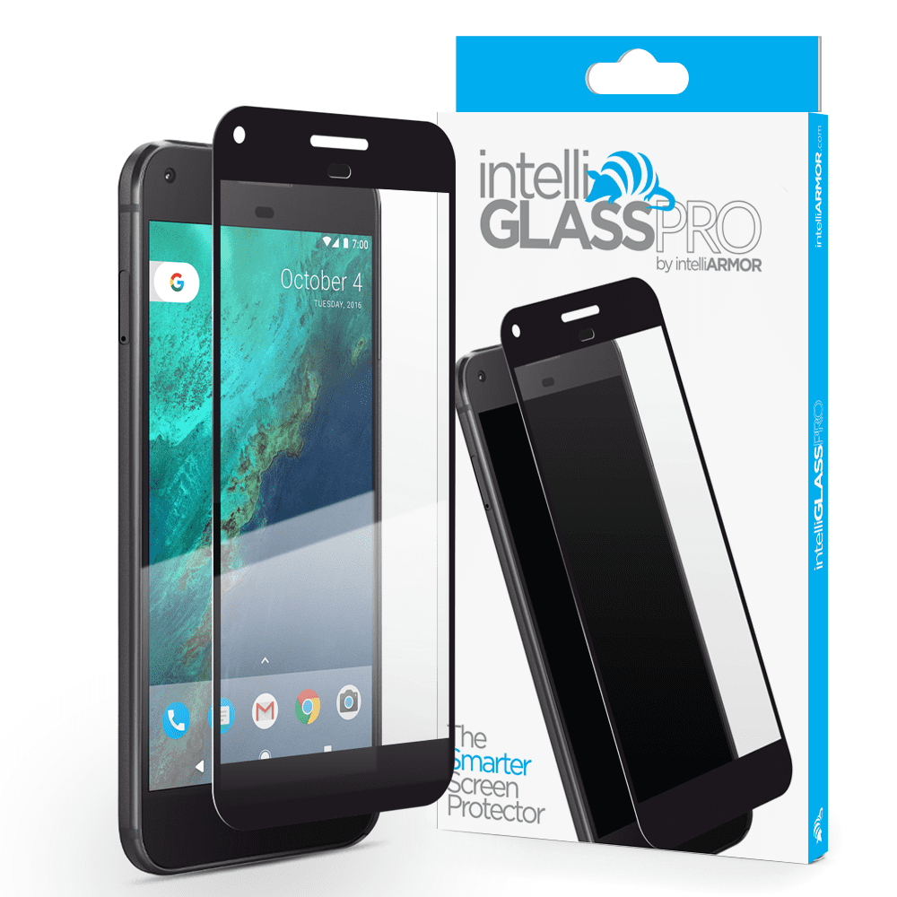 intelliGLASS PRO - Pixel XL Screen Protector - Black - Walmart.com