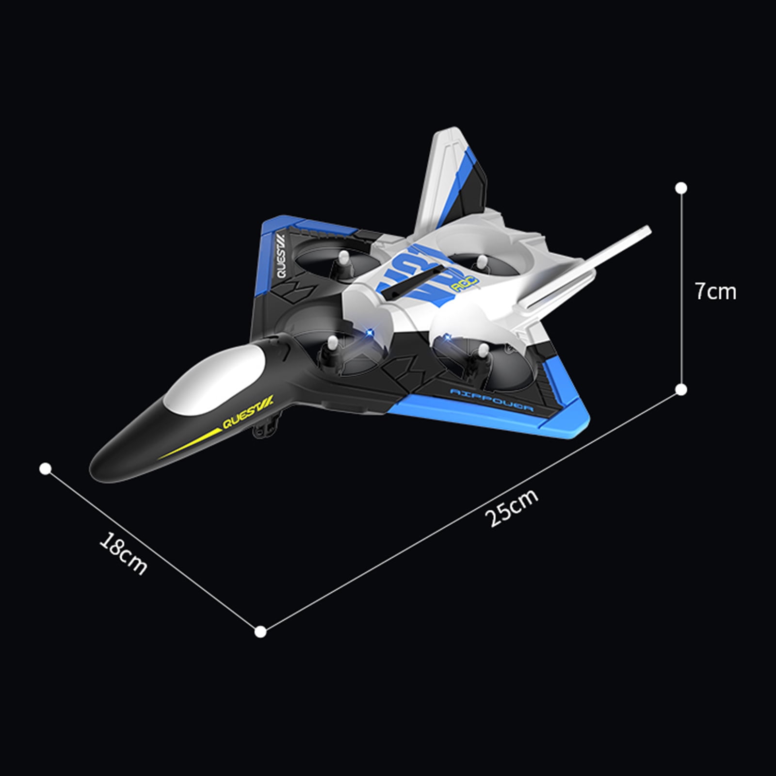 intelligent controller,Remote Plane 2 Battery Aircraft Kids 6 Channel ...