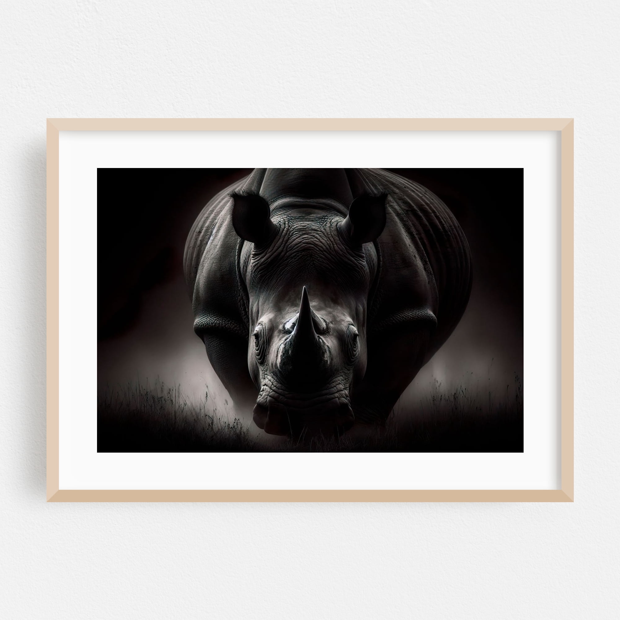 intense portrait of a rhino 03 - Photography Wildlife Animal Nature ...