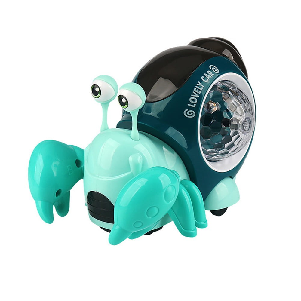 interactive Lum inous Electric Hermit Crab Toy for Babies - Sensory Fun ...