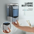 Interhasa! Manual Hand Soap Dispenser 600ml/20oz Wall Mounted for ...