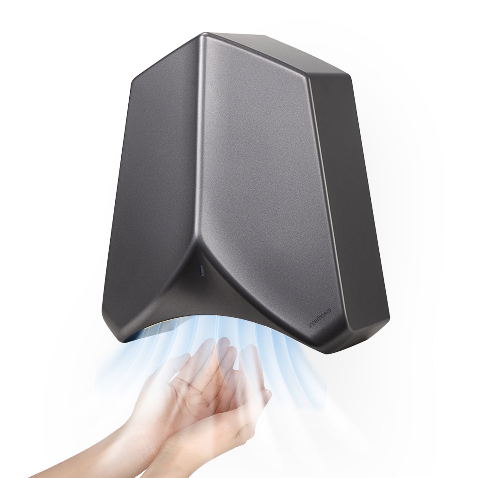 Interhasa Automatic Hand Dryer, HEPA Air Filter, Blade Airflow, Wall ...