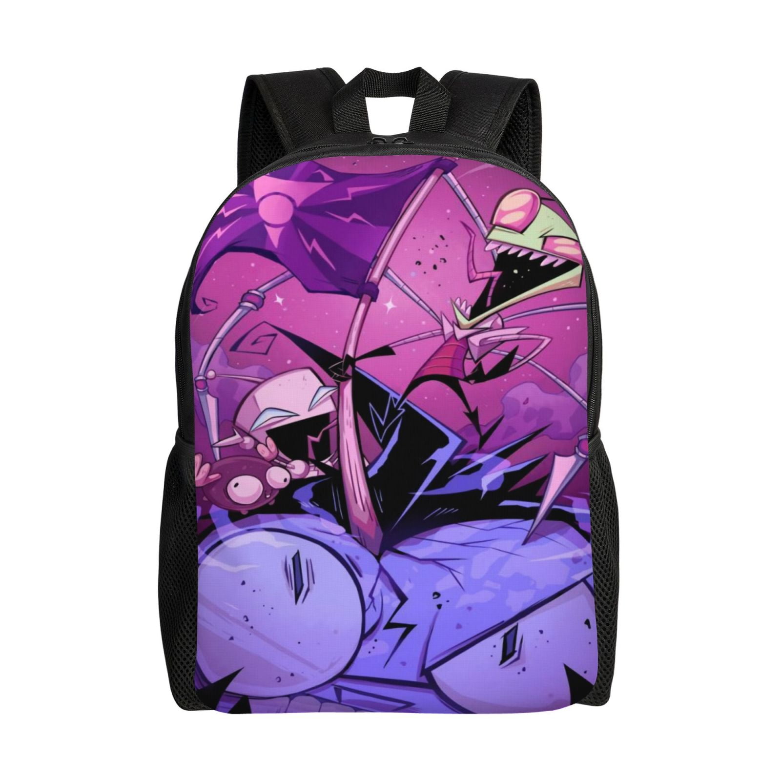 invader zim Backpack 3D Printed Casual Daypacks - Walmart.com