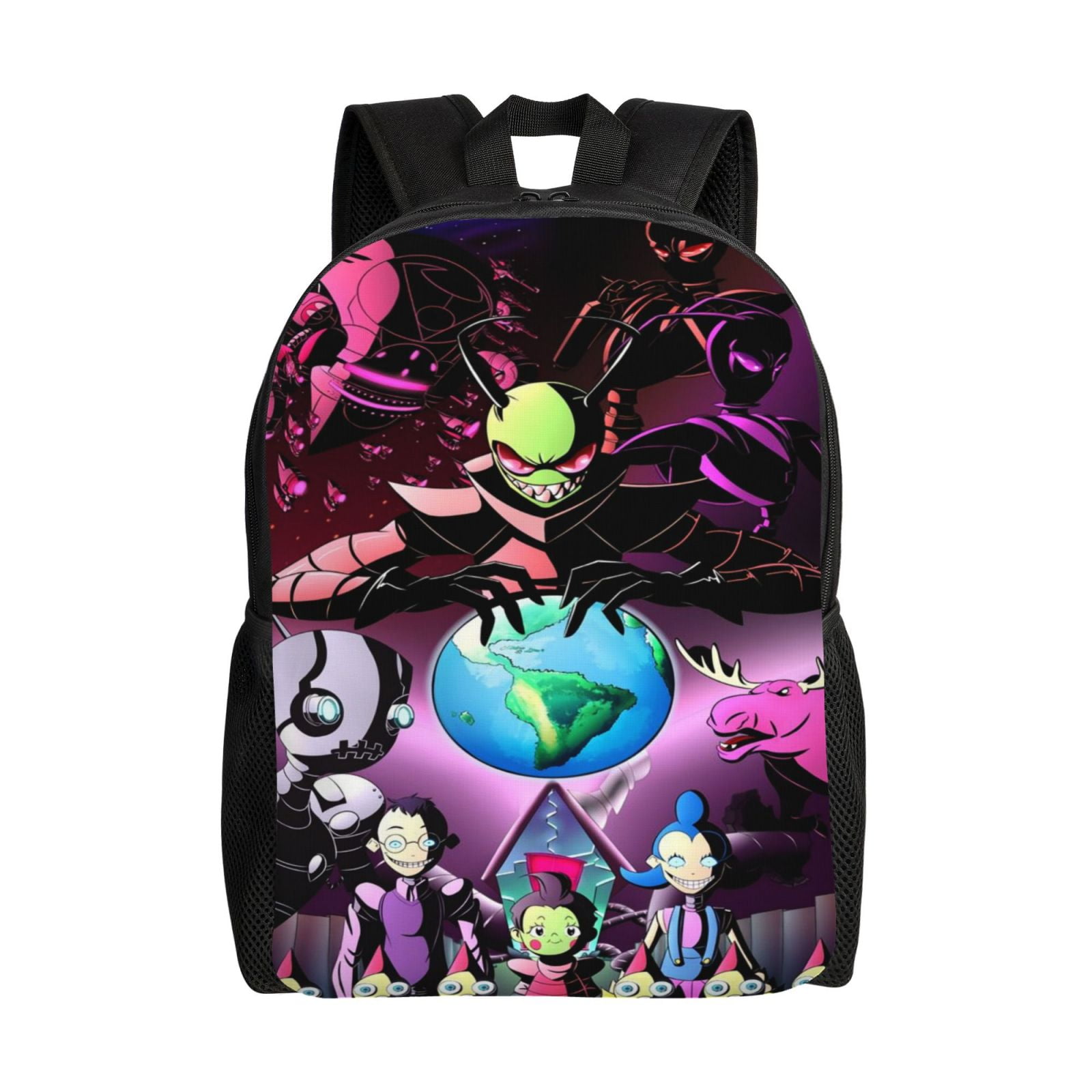 invader zim Backpack 3D Printed Casual Daypacks - Walmart.com