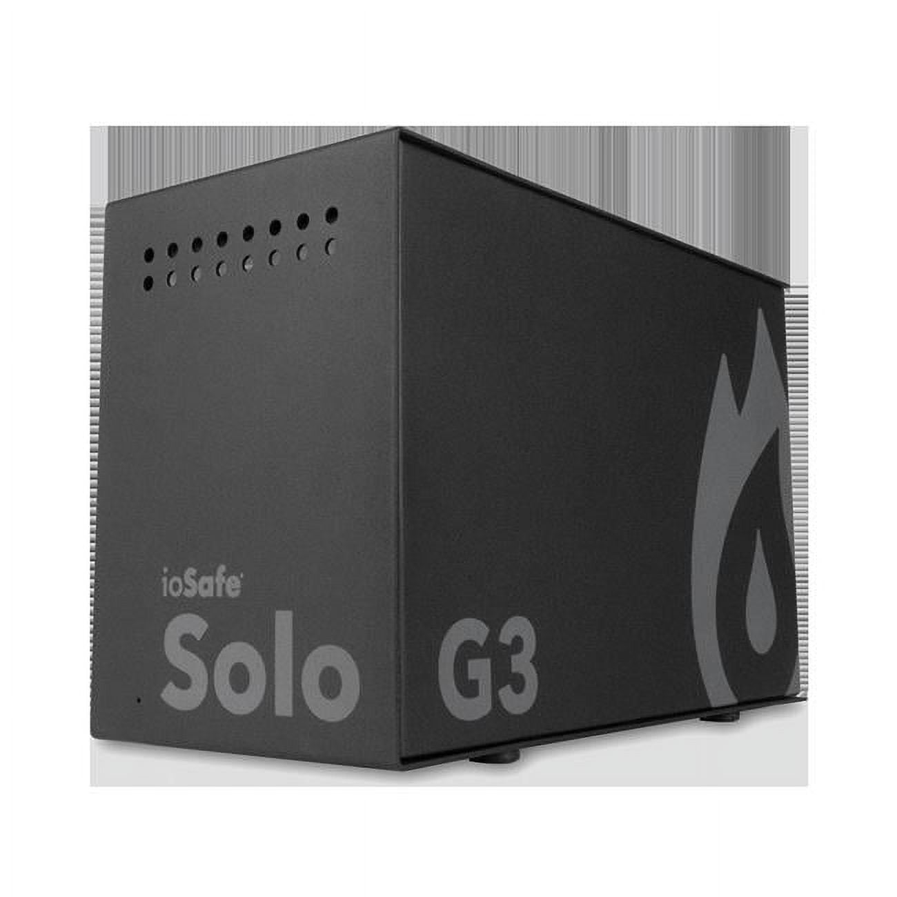 ioSafe Solo G3 Black Edition 2 TB Desktop Hard Drive, External, Black ...
