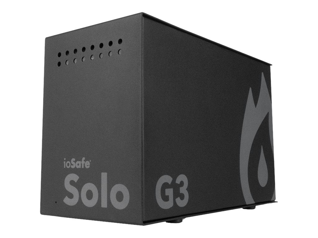 ioSafe Solo G3 - Black Edition - hard drive - encrypted - 4 TB ...