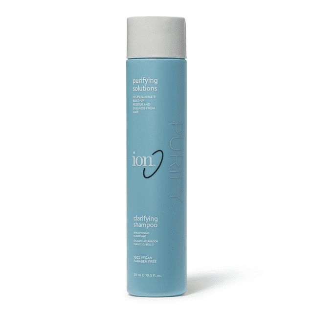 Ion Vegan Clarifying Shampoo, Deep Cleansing, Removes Build-Up, Residue ...