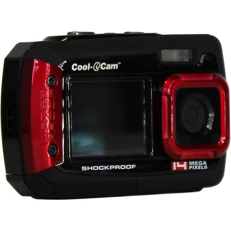 ion Cool-iCam Compact Camera, Black, Red - Walmart.com