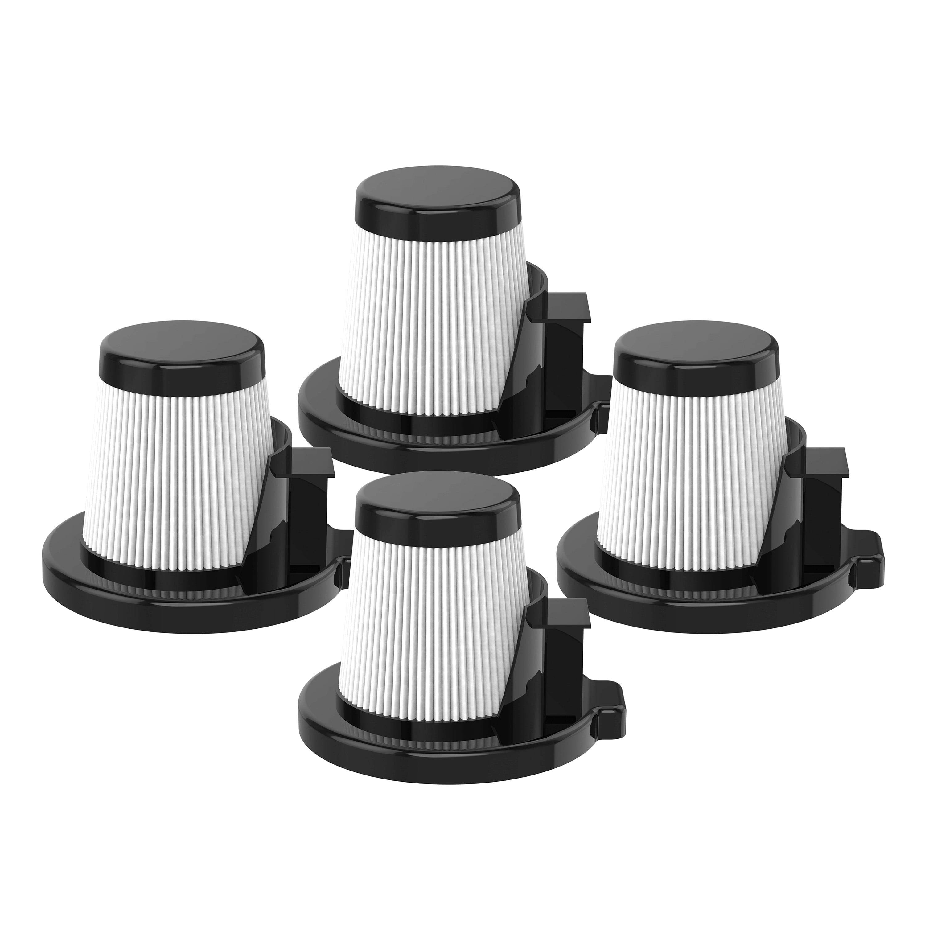 ionvac ZipVac Vacuum Filter Replacement Kit, 4-Pack - Walmart.com