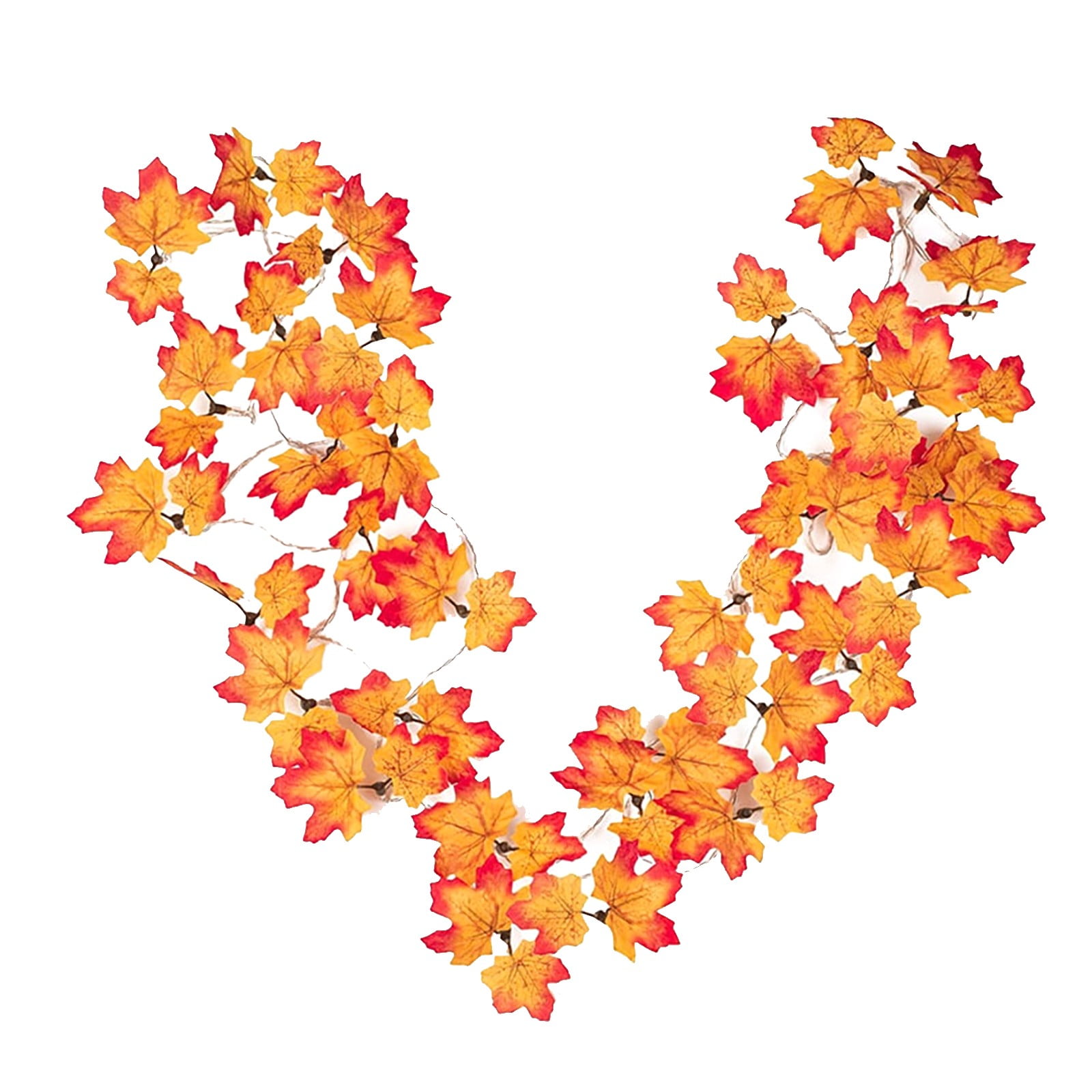 ionze Appliances Led Maple Leaf Lights String Solar Holiday Decorative ...