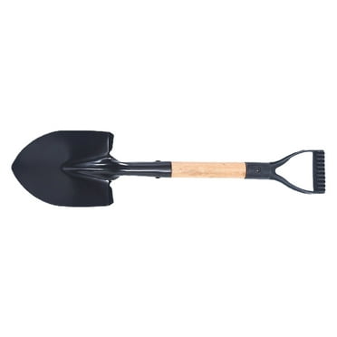 46" Spade Garden Shovel, Steel Flat Spade with Ergonomic D-Handle ...