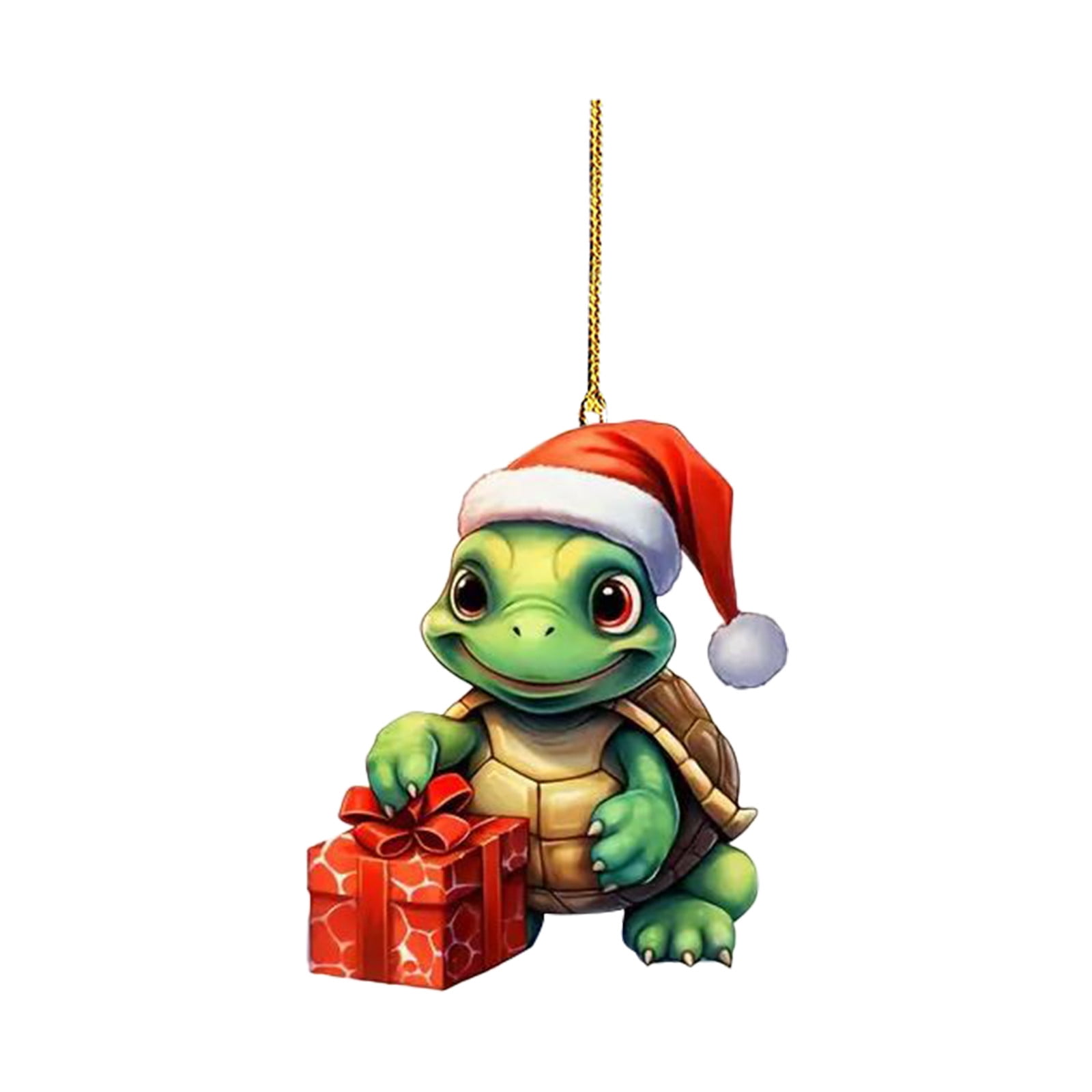 ionze Home Decor Christmas New Christmas Turtle Acrylic Decorative ...
