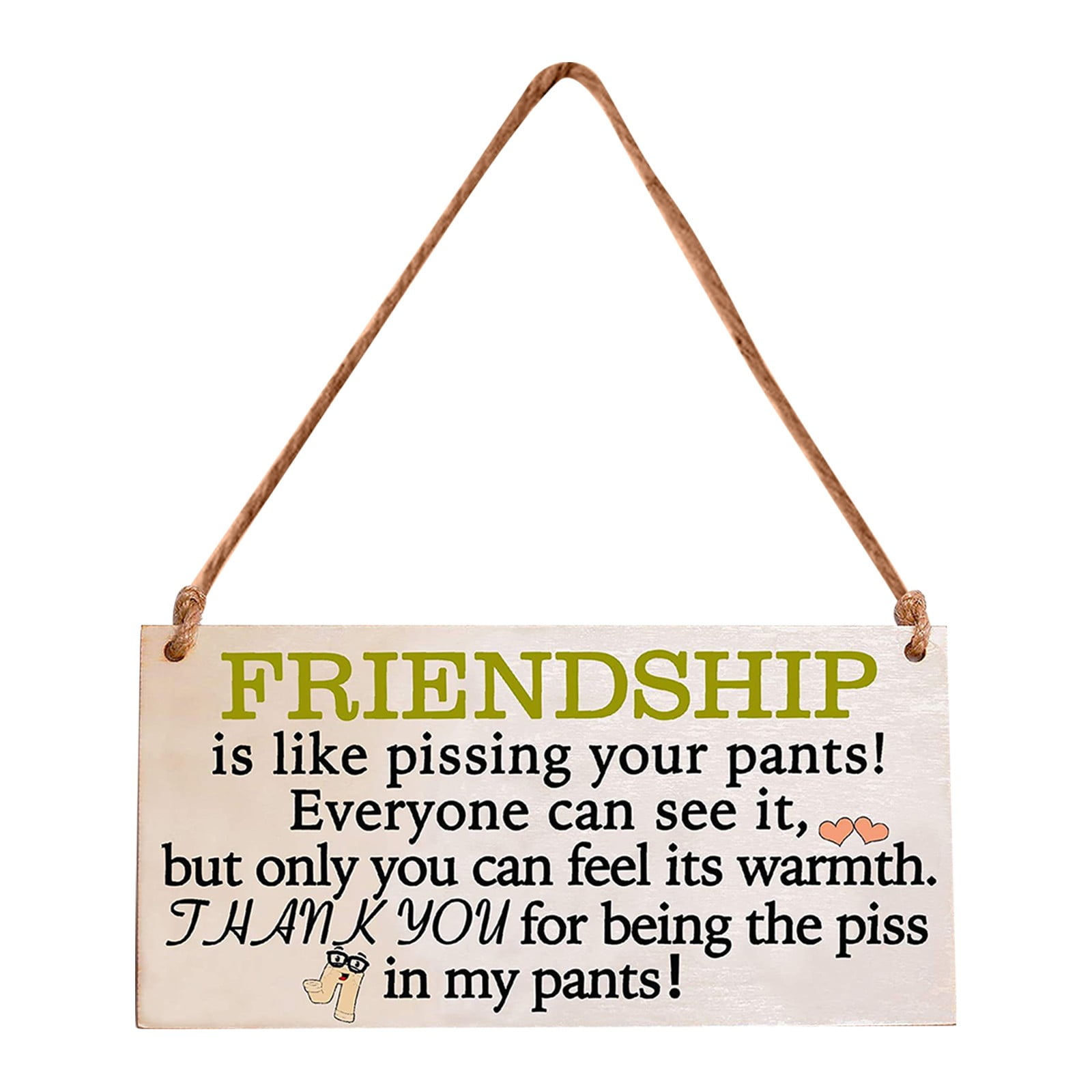 ionze Home Decor Friendship Gifts for Best Friend Wooden Signs with ...