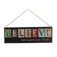 Motivational Signs for Home & Office, 12 x 9 'Stay Positive, Work Hard ...