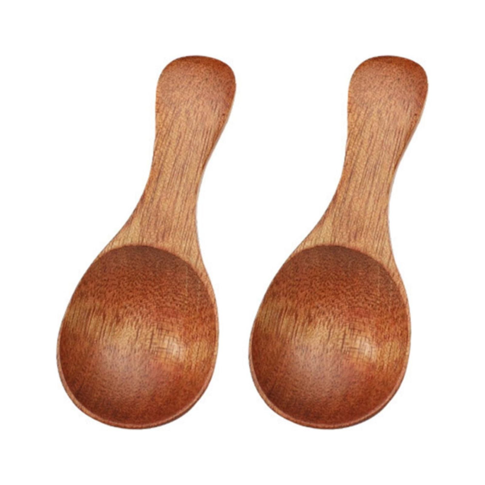 ionze Kitchen Tools 10 Pack Wood Spoon With Short Handle Perfect For ...