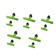 8 Packs 3-inch Wide Chip Clips Stainless Steel Heavy-Duty Food Bag Clip ...