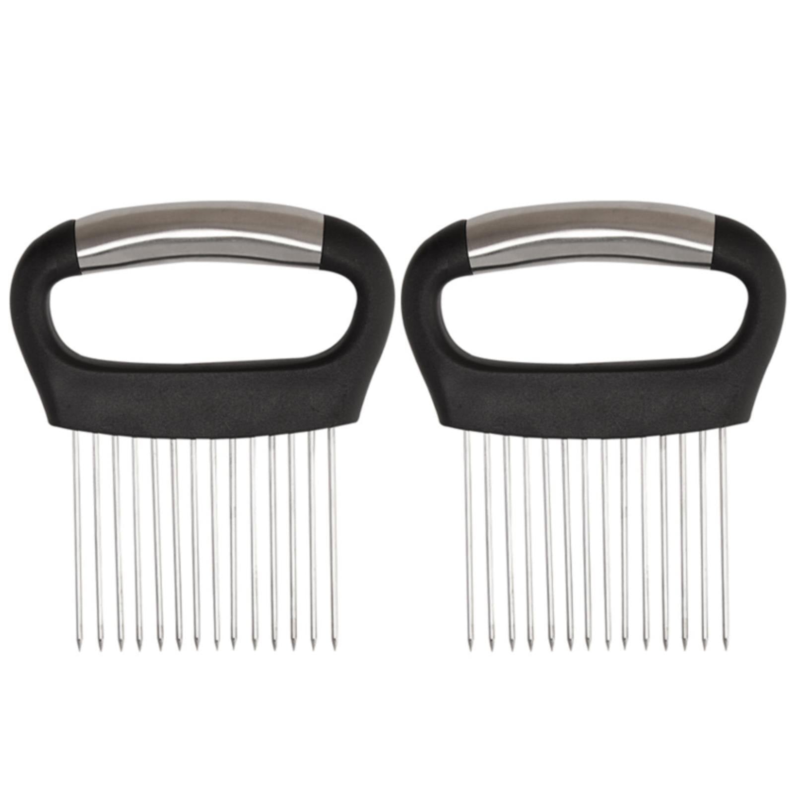 ionze Kitchen Tools Onion Holder For Slicing Stainless Steel Onion ...