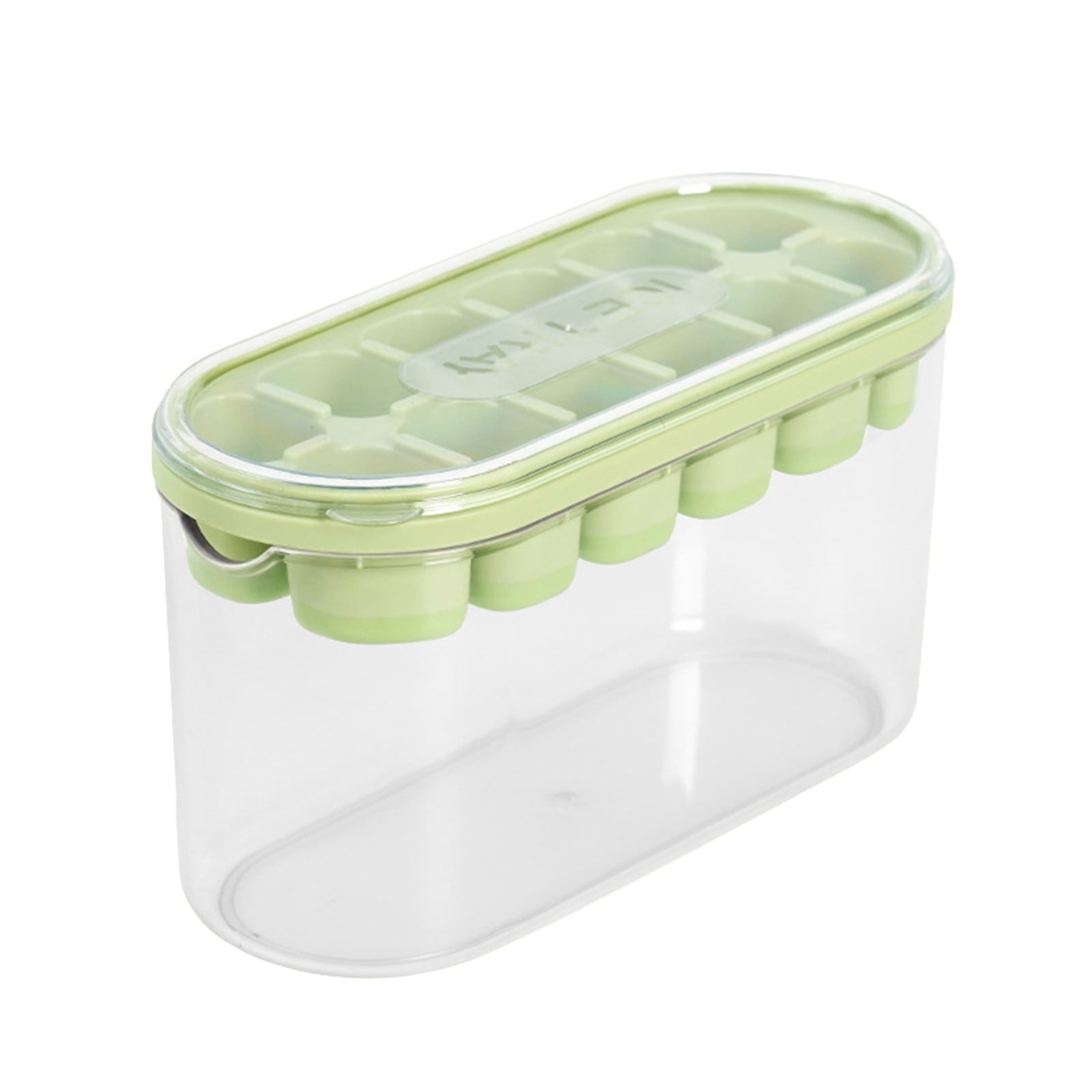 ionze Kitchen Tools Press Ice Tray Ice Cube Home Refrigerator Large ...