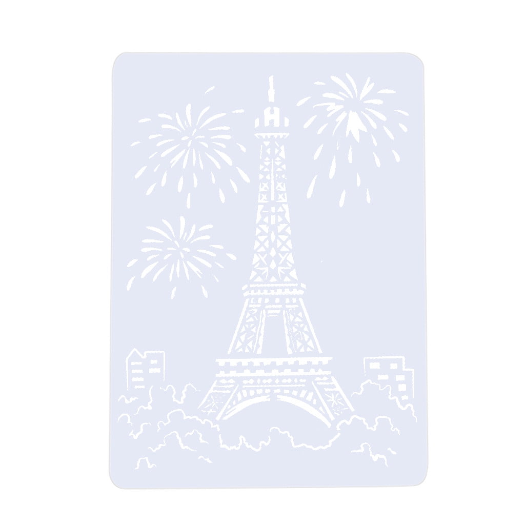 ionze Tools Drawing Stencils for Set Craftly Painting Stencil DIY ...