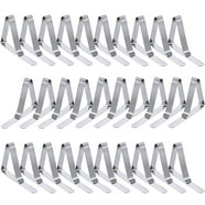 4 Pcs Napkin Holder Chain Clip Napkin Neck Chain Clips Bibs Holder ...