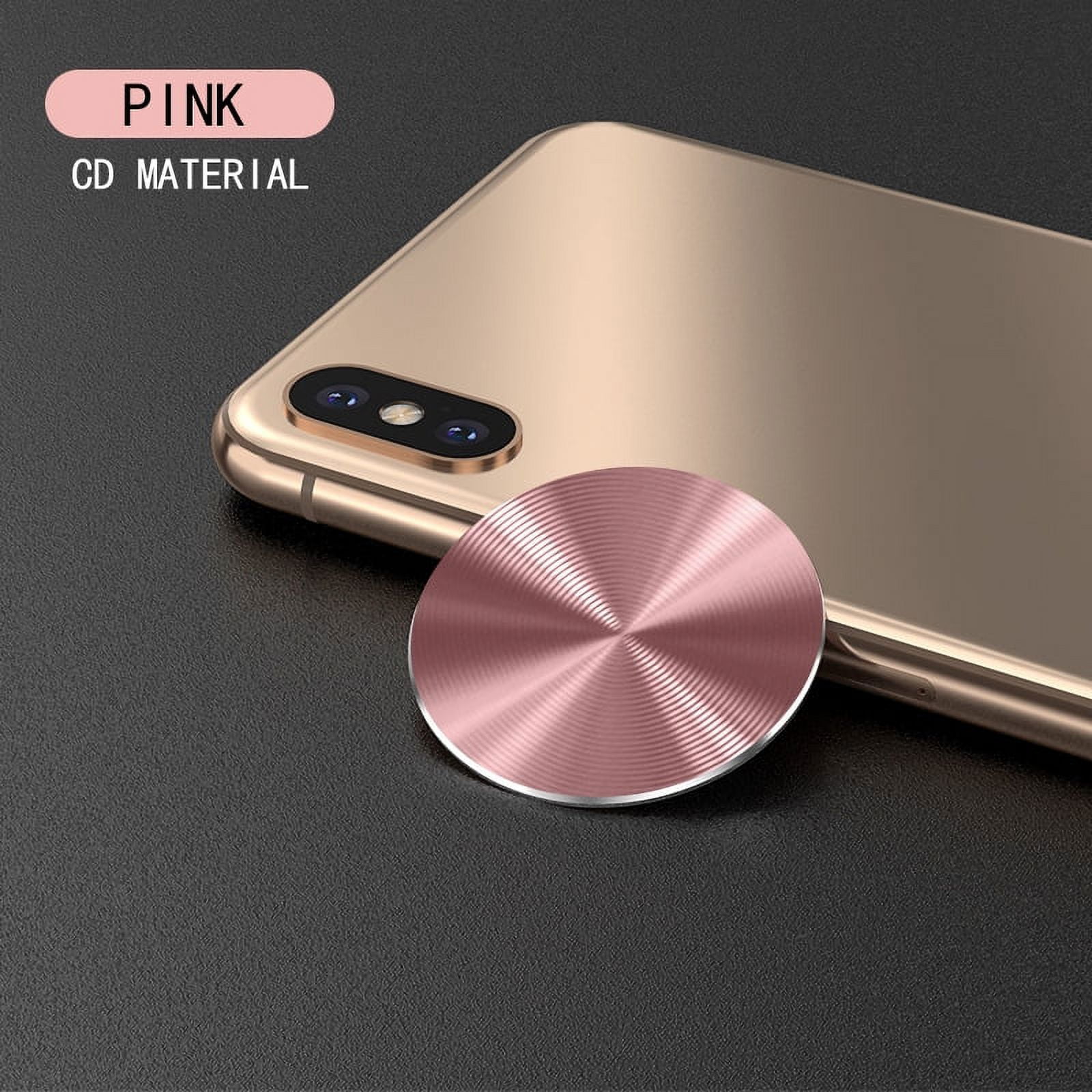 iphone Sticker Metal Plate disk iron sheet Magnet Mobile Phone Holder ...