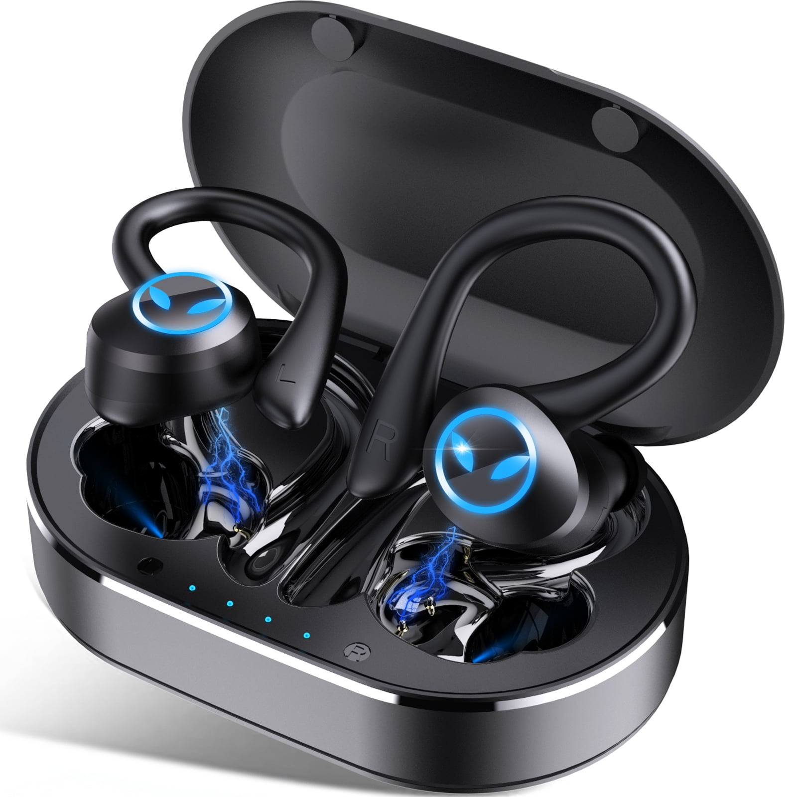 iporachx IP7 Waterproof Wireless In-Ear Earbuds, Black - Walmart.com